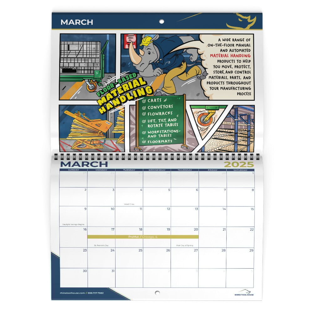 Rhino Tool House Calendars